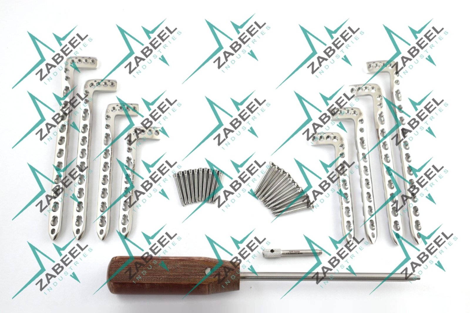 3.5mm LCP Anterolateral Distal Tibia Plates Set of 8PCs by ZaBeel ...