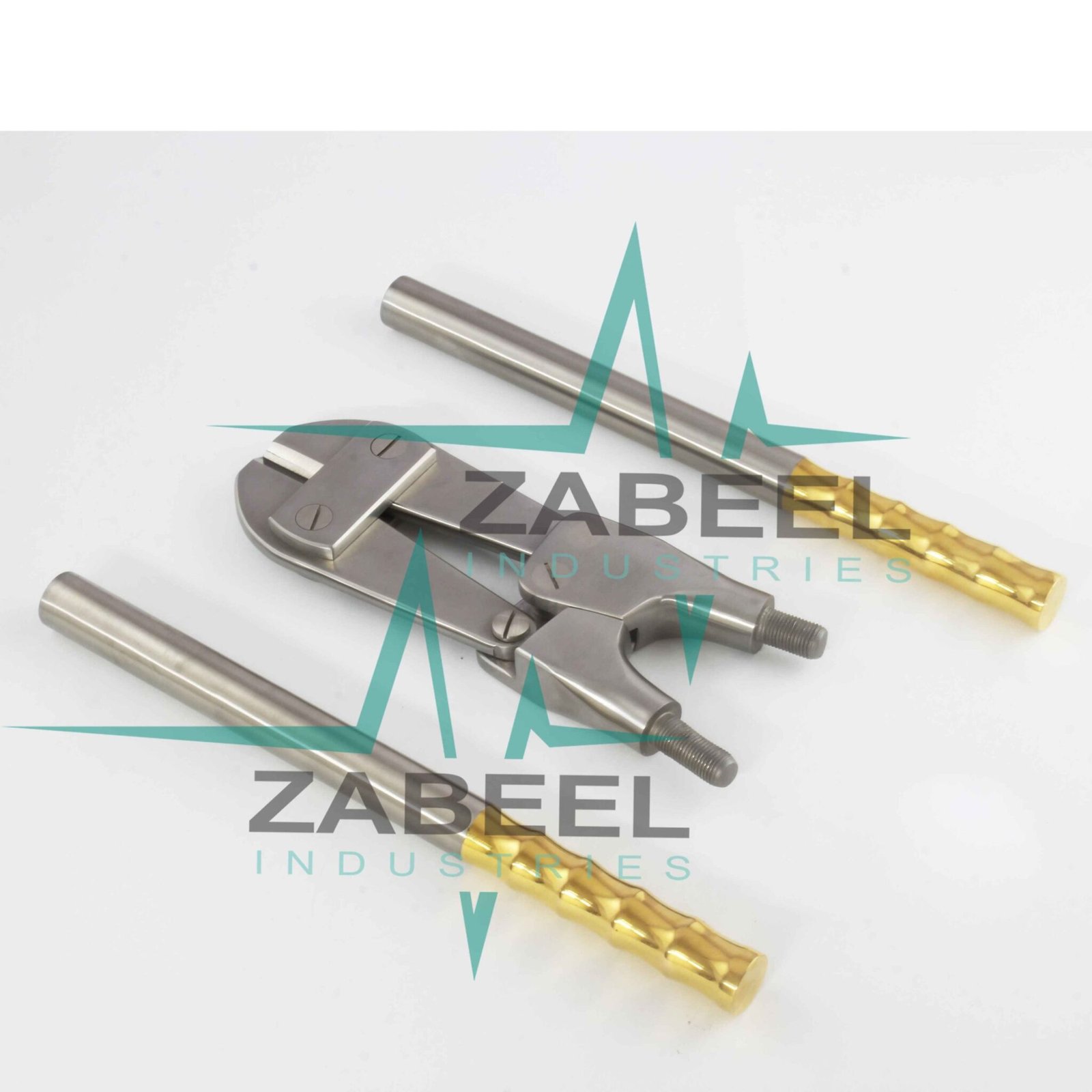 Heavy Duty Pin Cutting Piler 18 Inch Cut Up To 5mm T/C Gold By ZaBeel ...
